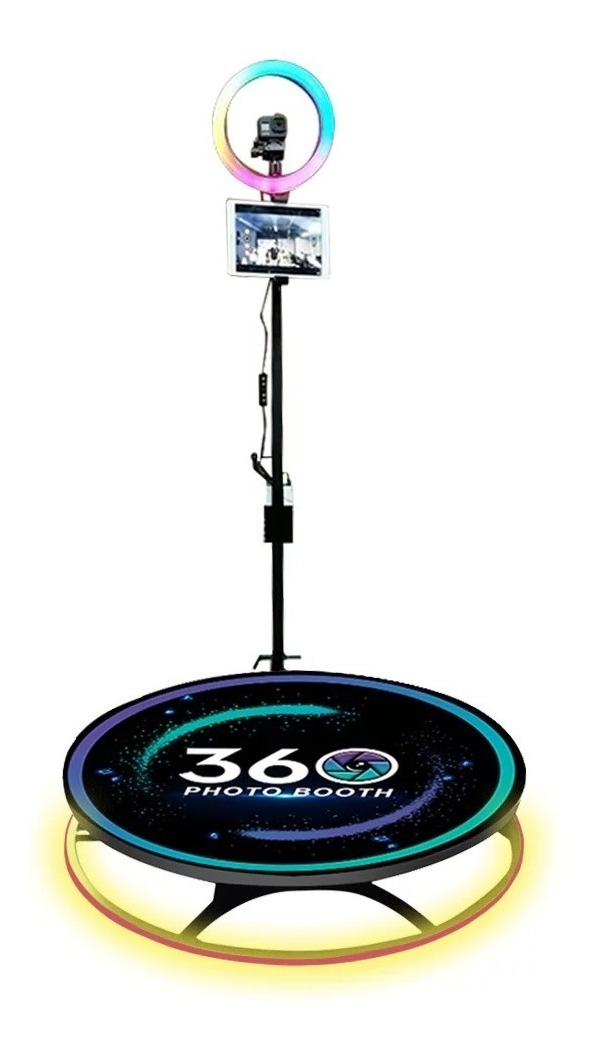 Cabina de fotos 360º | Photo Booth | Renta de Pista Iluminada